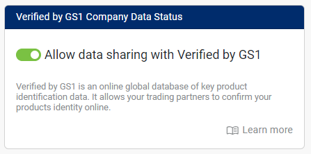 What is Verified by GS1?